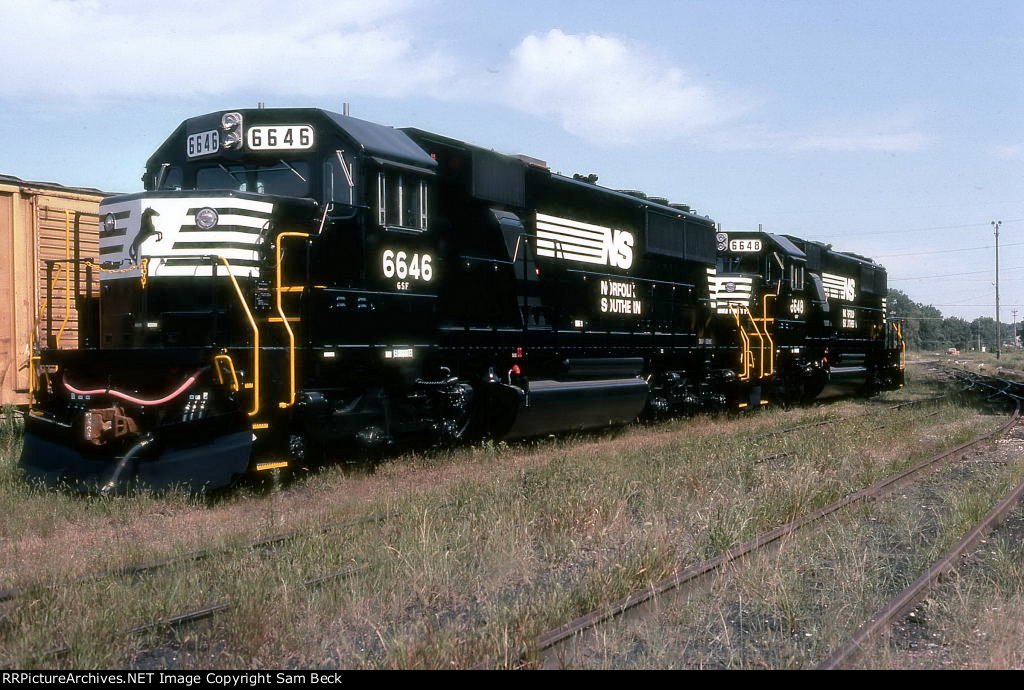 NS 6646 and 6648--New SD60s